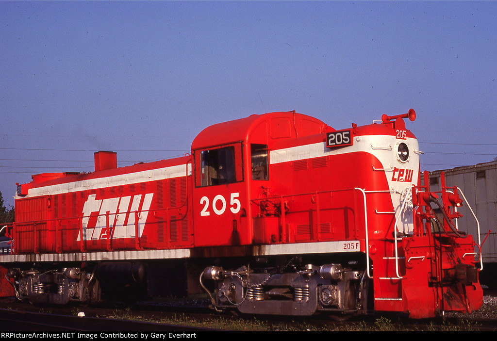 TPW Alco RS2 #205 - Toledo, Peoria & Western